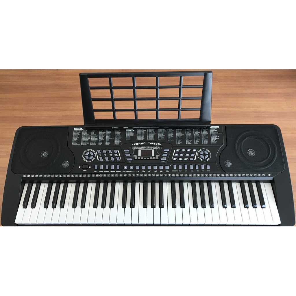 TECHNO ( T-9600ig2) - 61 Keys Digital Portable Keyboard Piano Murah ...