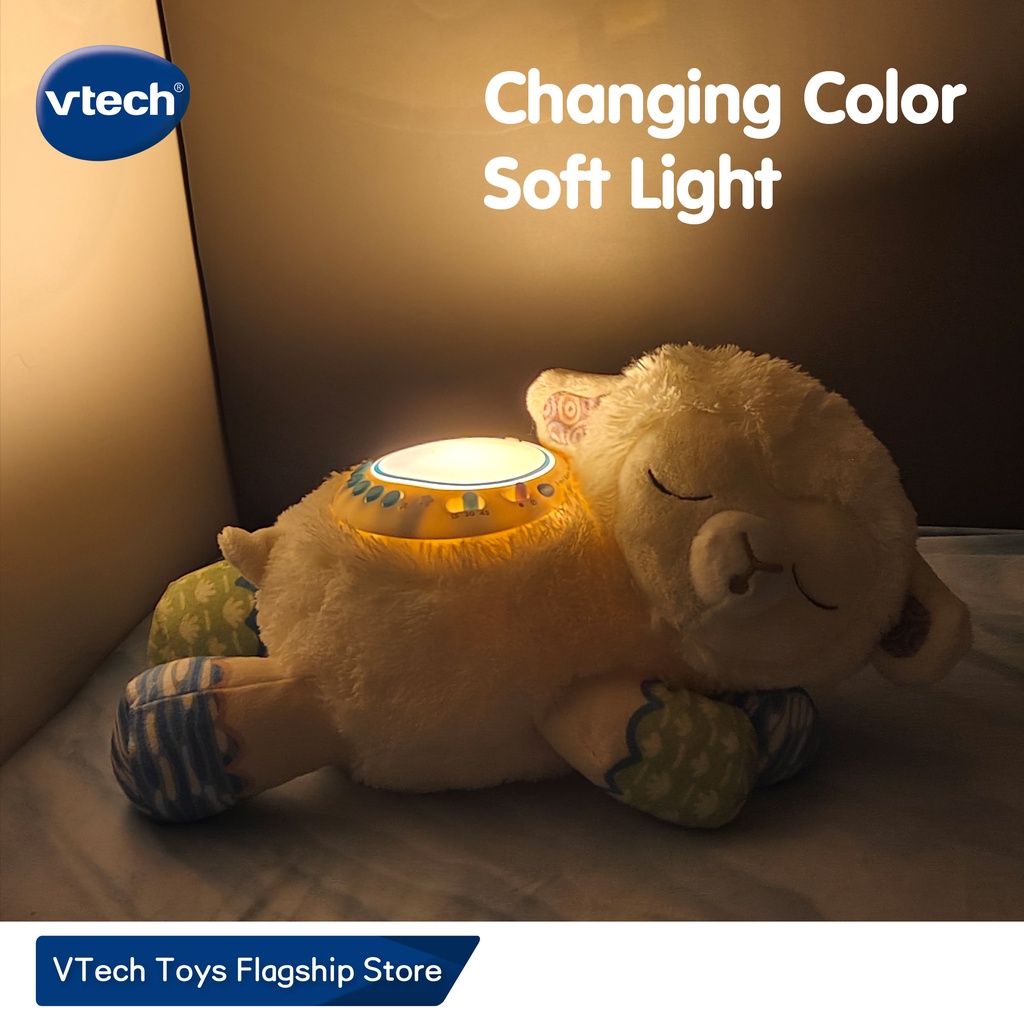 VTech 3 in 1 Starry Skies Sheep Soother with 3 projector disc crying ...