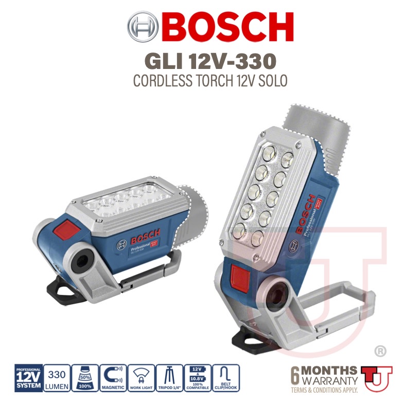 BOSCH GLI 12V-330 PROFESSIONAL CORDLESS LIGHT | Shopee Malaysia