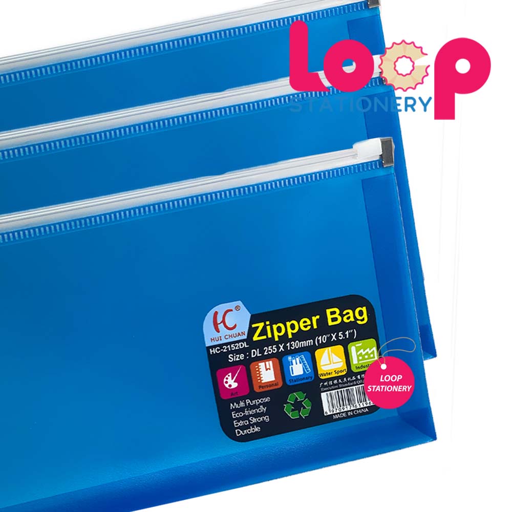 PVC Zipper Bag Zip Lock File Folder | Shopee Malaysia