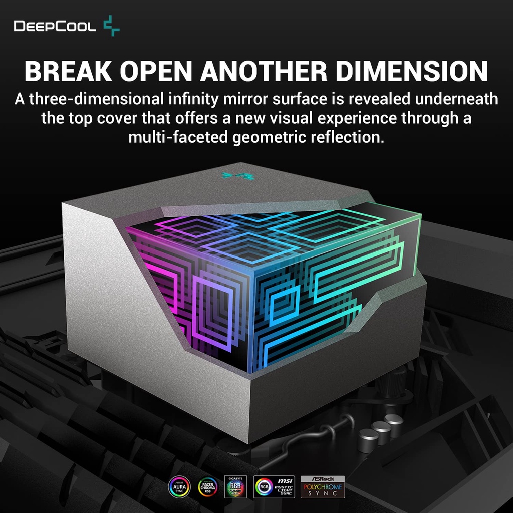 DeepCool LT720/LT520 240mm/360mm All-In-One CPU Liquid Cooler | Shopee ...