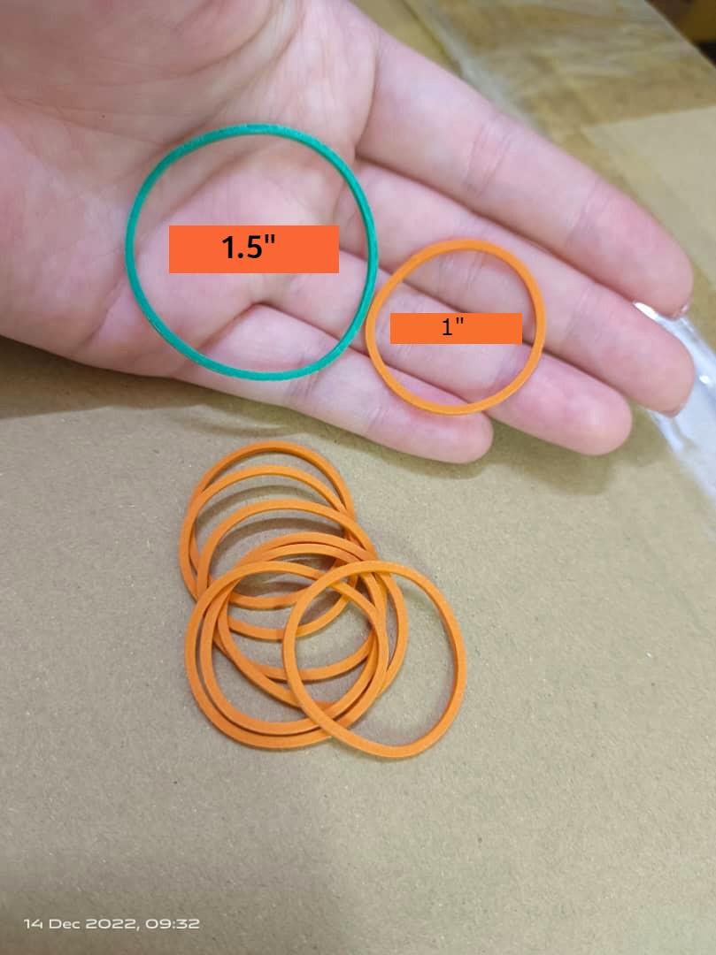 Rubber Band (Getah)- 1'inci / 1 1/2 inci-1kg | Shopee Malaysia