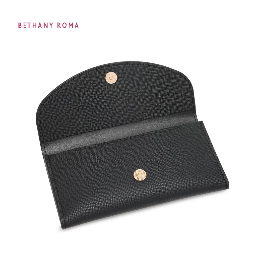 Bethany Roma Envelope Long Wallet - BLACK 26BR18 | Shopee Malaysia