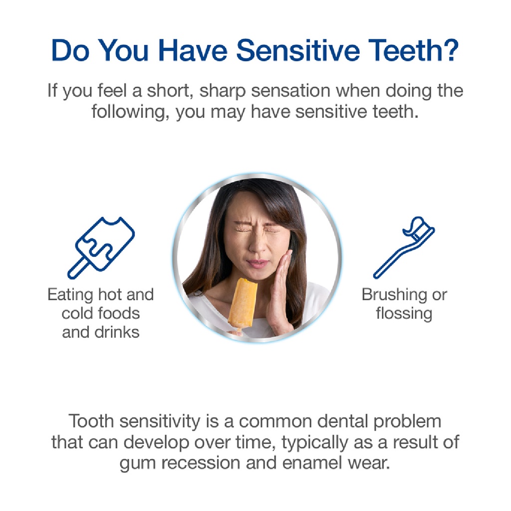 Sensodyne Toothpaste Deep Clean, 24h Sensitivity Protection, Helps ...