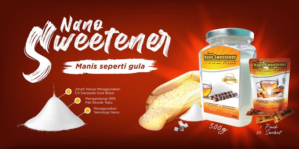 Hijrah Nature NANO SWEETENER Healthy Natural Low Glycemic Index ...