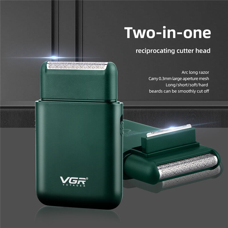 Original VGR V390 Shaver Beard Shaver Beard Shaver Portable Men's ...