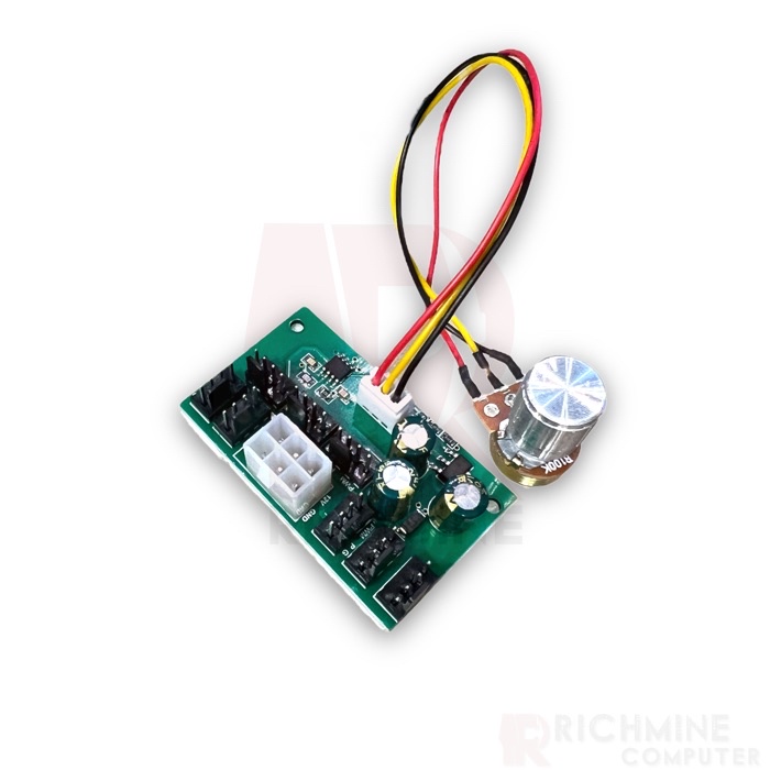 {Stok Tersedia} 4PIN Fan speed Controller PWM CONTROL PC GPU MINING ...