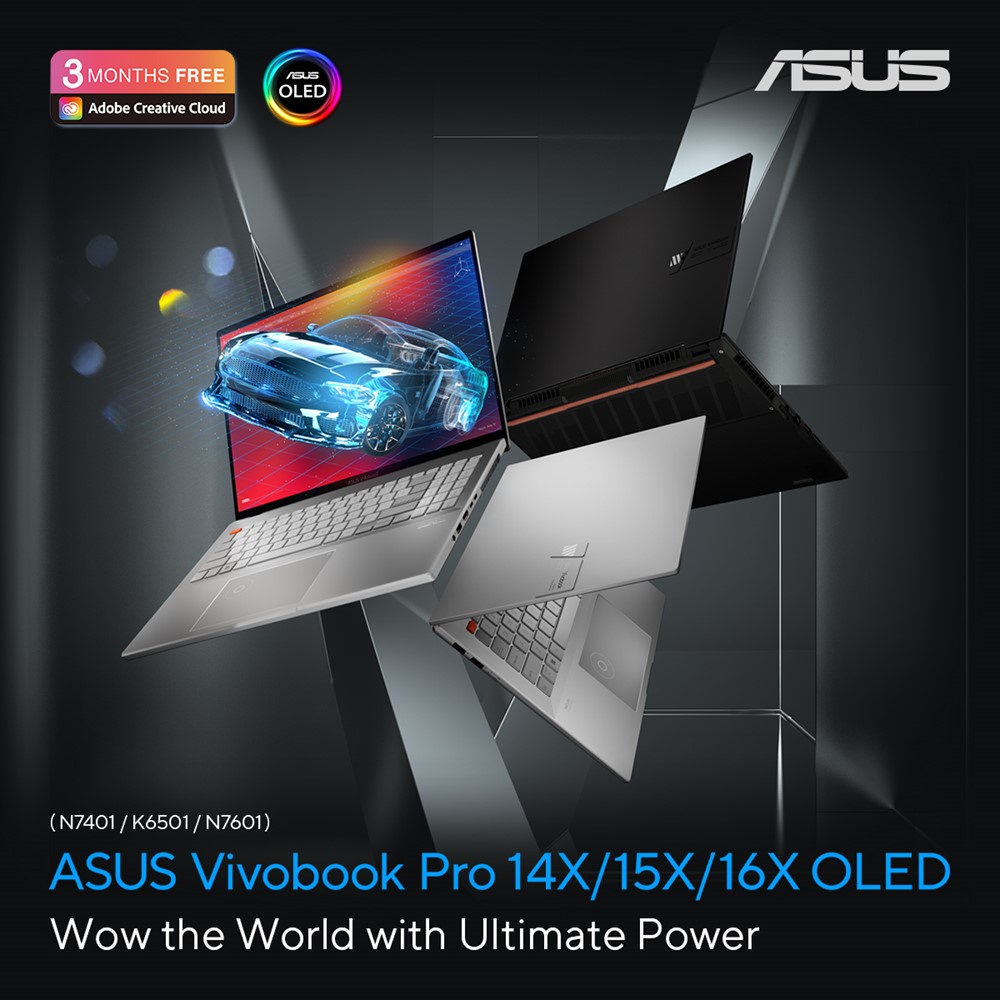 Asus Vivobook Pro 16X OLED N7601Z-MMX175WS i7-12650/ 32GB Ram/ 1TB ssd ...