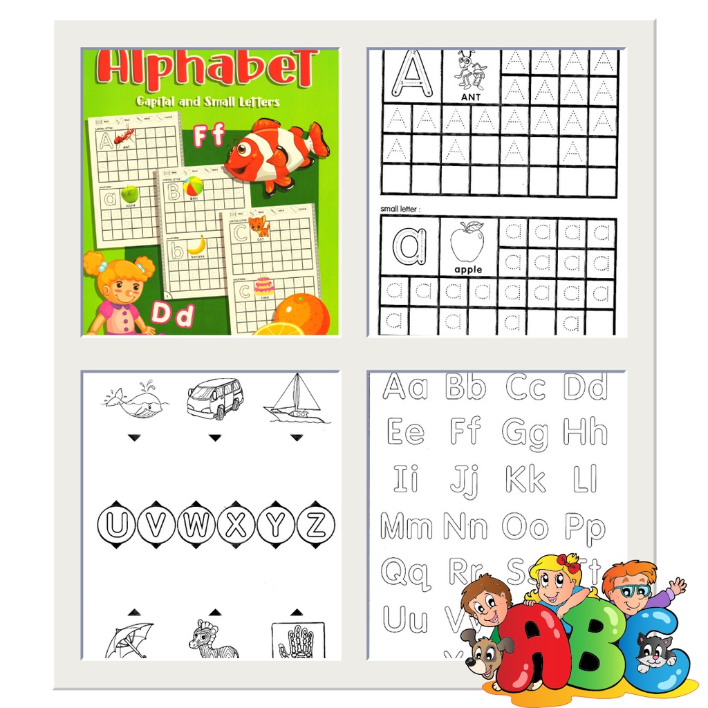 Getting Ready for Lower Kindergarten Preschool Early Learning Alphabet ...