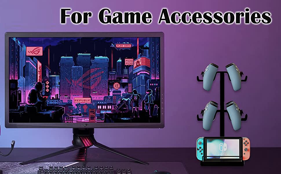 Controller Holder,Game Controller Headphone Hooks,Headset & Controller ...