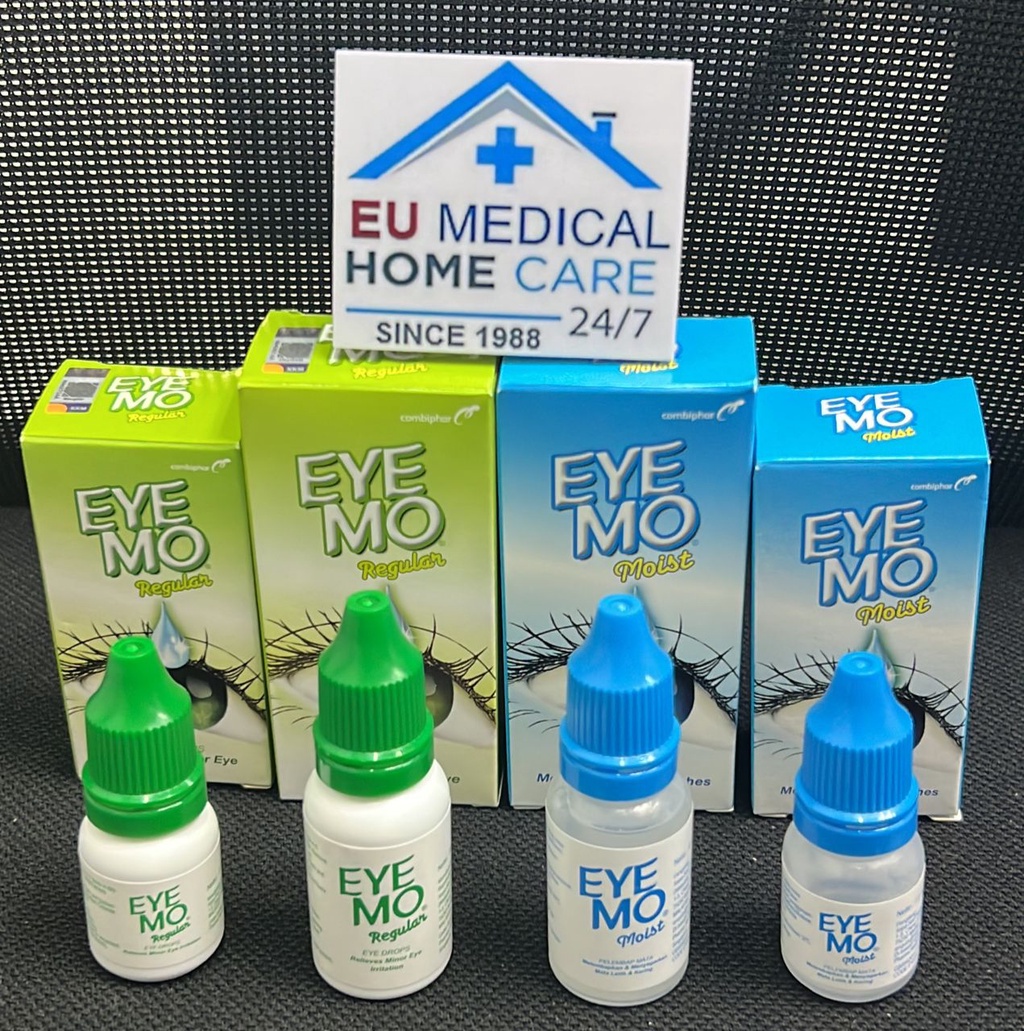 Eye Mo Regular Moist Drops 7.5ml/15ml Lubricant Eyes Eyemo Green Blue ...