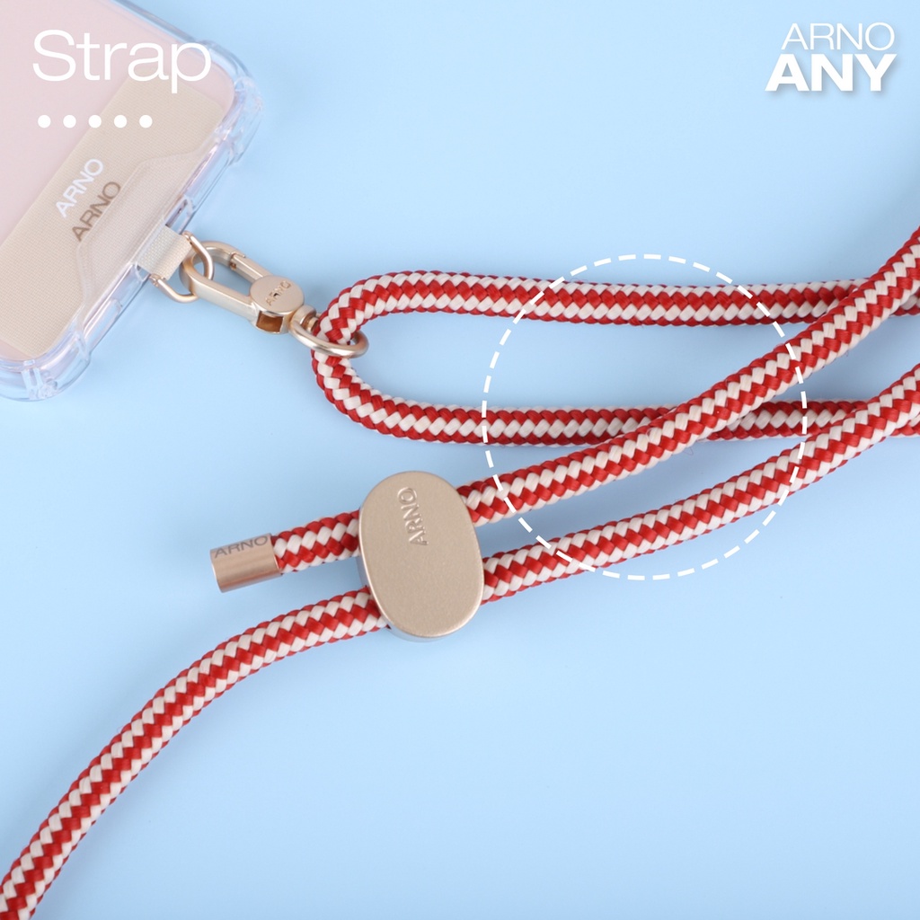 ARNO Phone Strap 'ANY+Strap' (Patch+Carabiner+Strap / 25 Types) | Shopee Malaysia