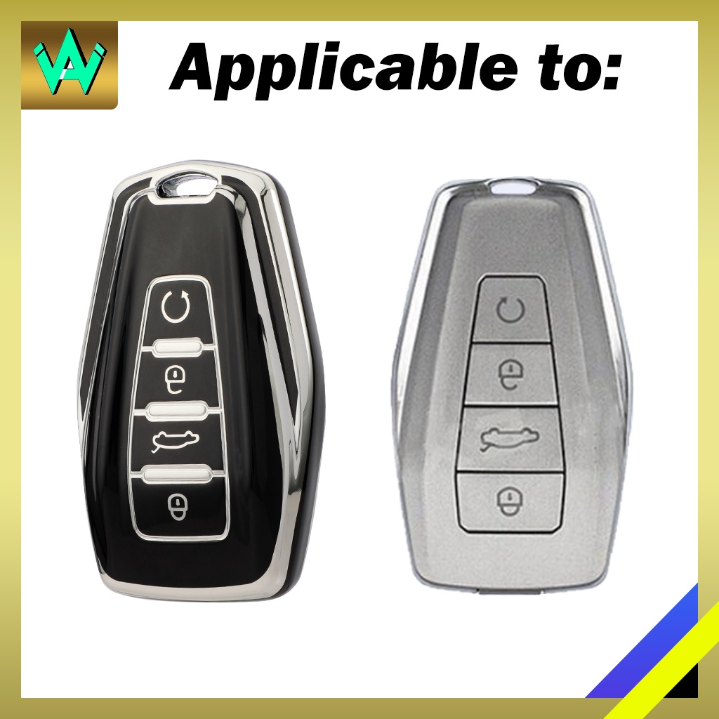 Proton X50 S70 X90 Flagship Key Cover Case Casing Sarung Kunci Remote ...