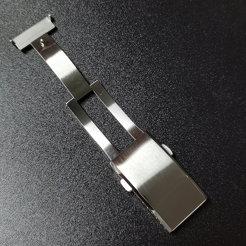 Solid Stainless Steel Watch Buckle 18mm 20mm 22mm Watch Band Folding ...