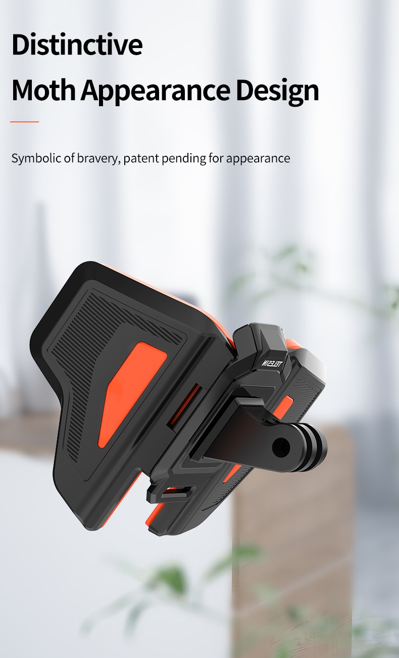 Ready Stock Telesin Full Face Helmet Chin Mount Strap Shopee