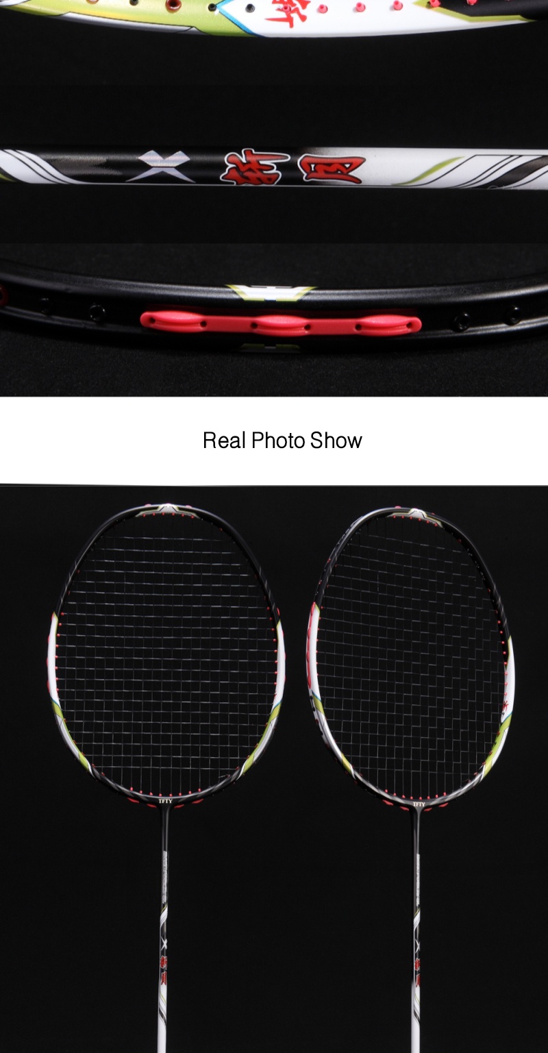 ALPSPORT ZY Series Badminton Racket Max 35LBS Violent Attack Full ...