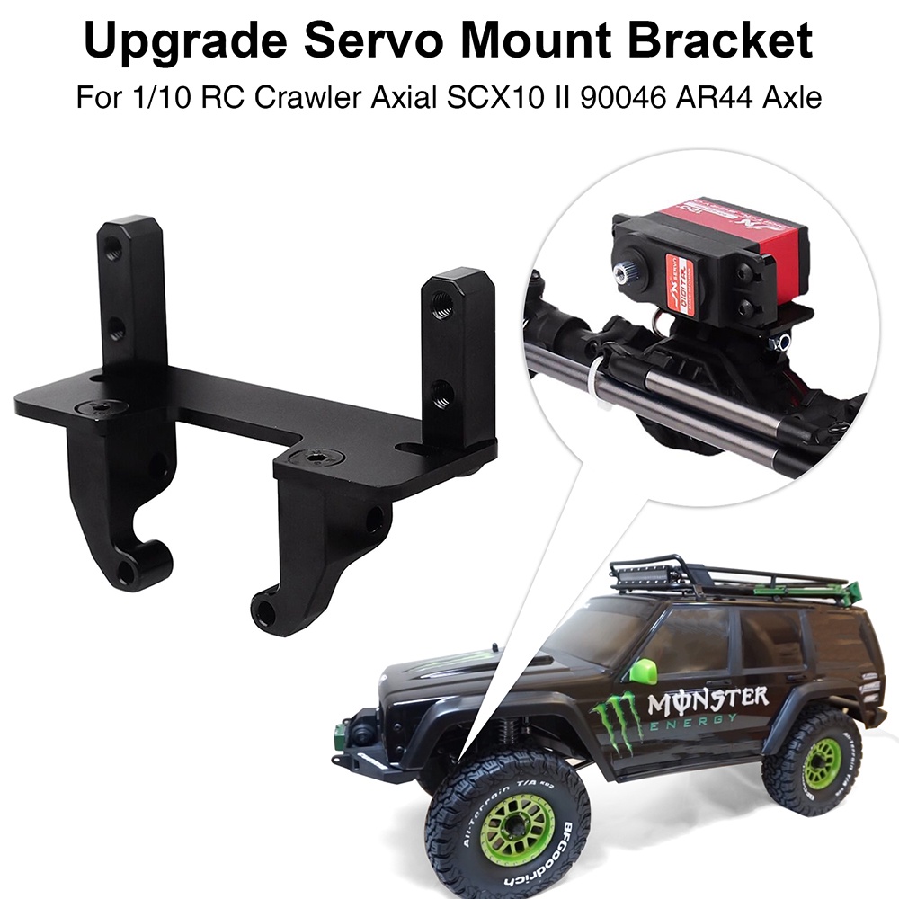 Metal Servo Mount Bracket Servo Base Stand for Axial SCX10 II 90046 ...