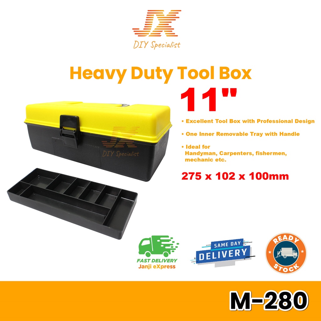 Heavy Duty PVC Tool Box Inner Tray Organizer Plastic Storage Box Tool ...