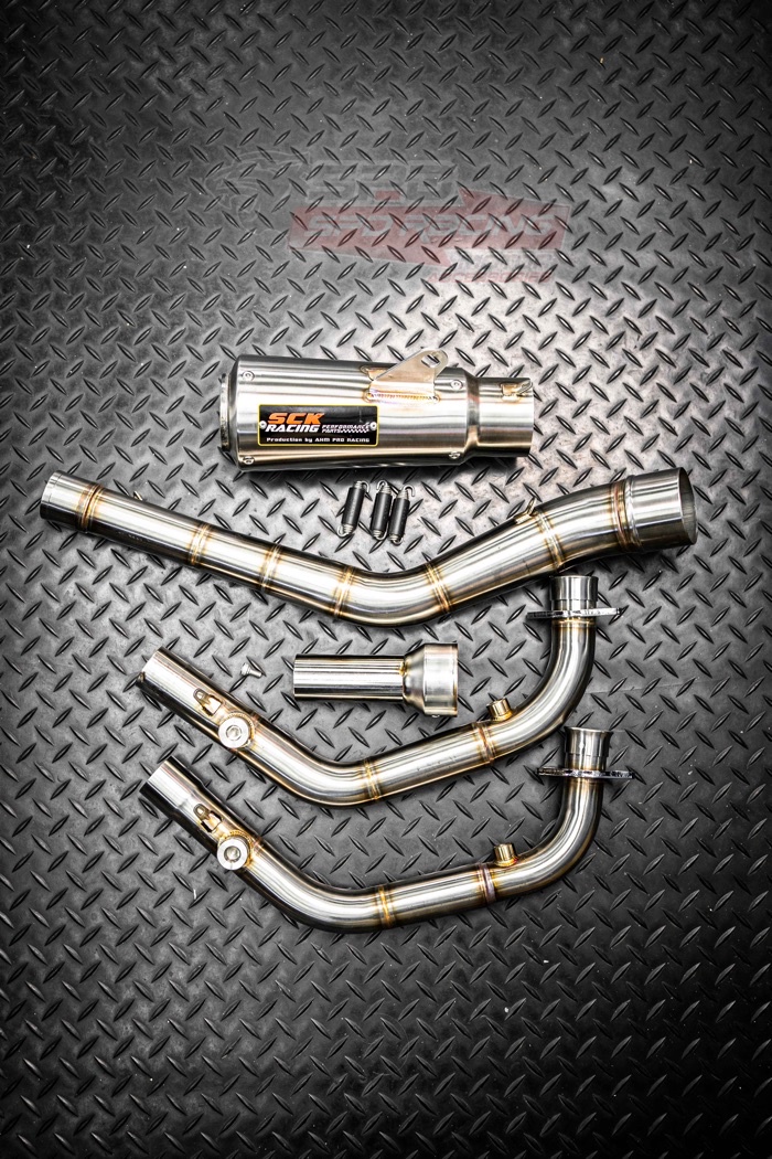 RS RSX Y15 Y16 Exhaust Pipe I Open Dual Manifold I 32mm - 35mm SCK ...
