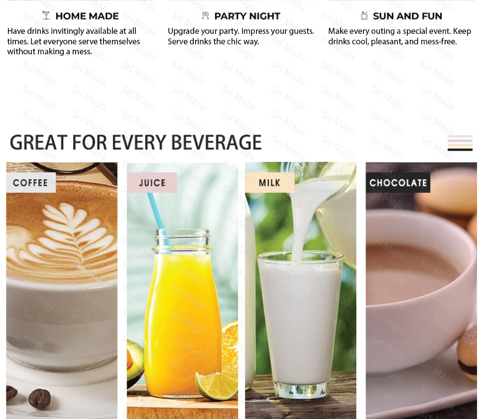 MAJU JBT-JB007 SUS 304 Stainless Steel Jar Bib Tap for Tupperware Zebra ...