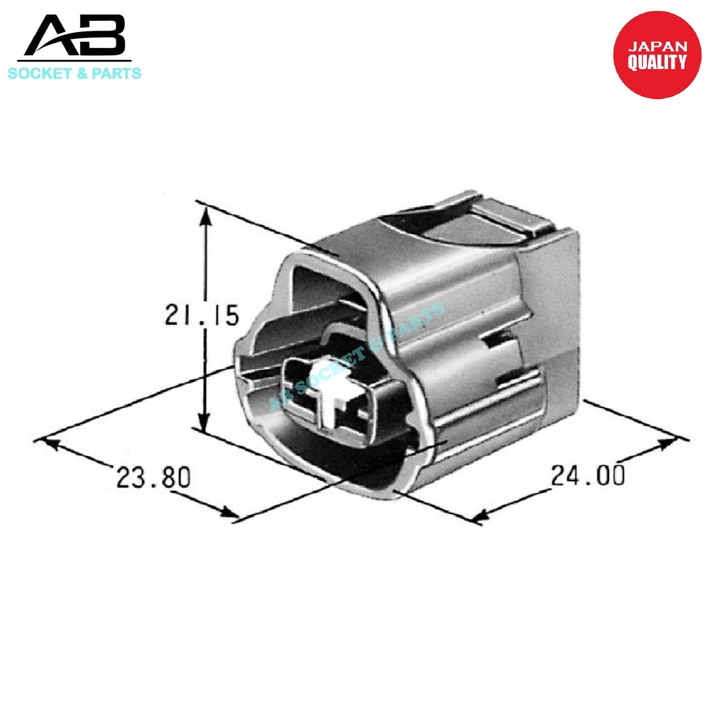 2 Pin TOYOTA VIOS NCP42 NCP93 YARIS ESTIMA WISH ALTIS CAMRY VVT-i ...