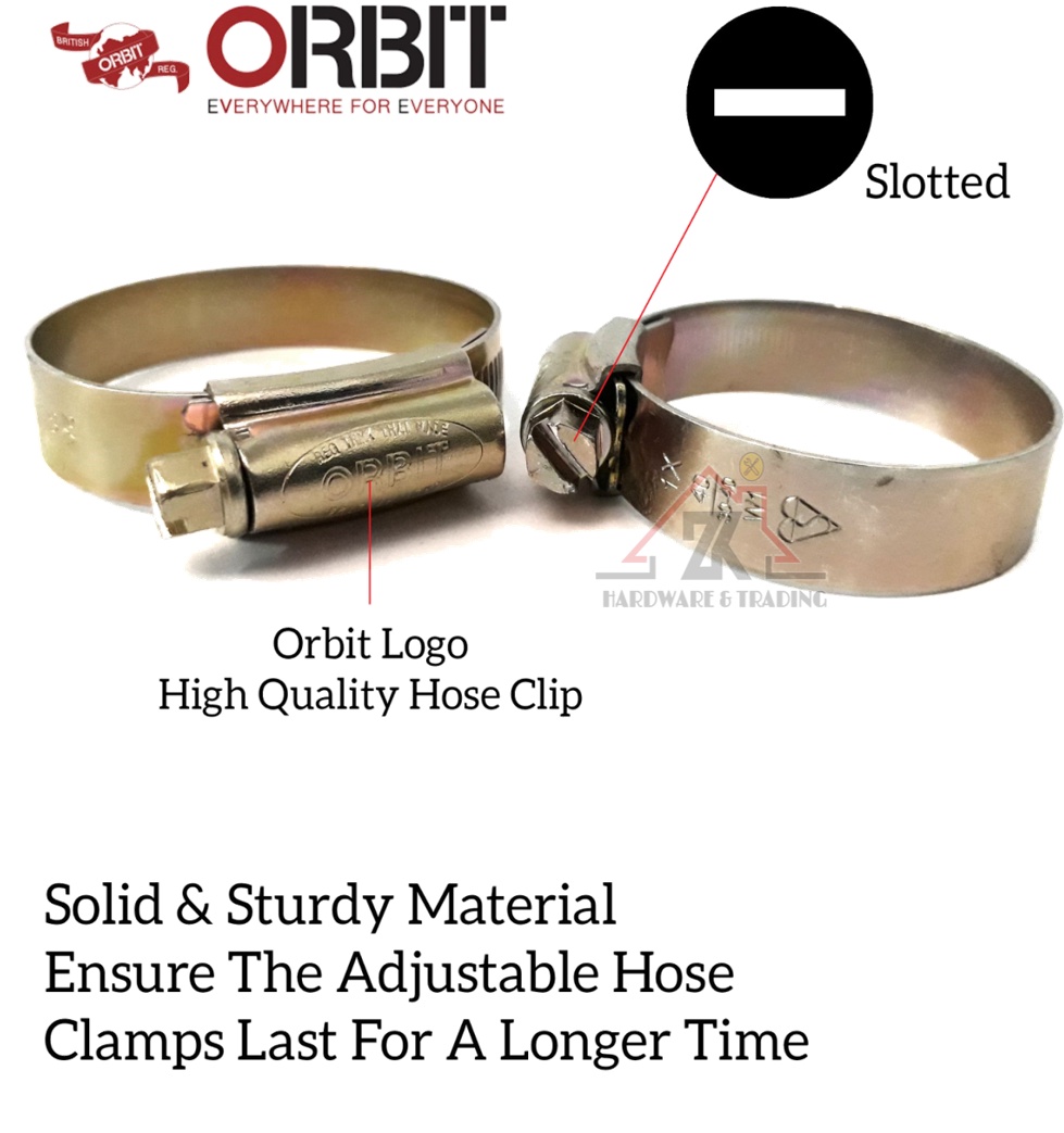 HOSE CLIP/ ORBIT CLIP/ CLIP PIPE/ CLIP GETAH PAIP | Shopee Malaysia