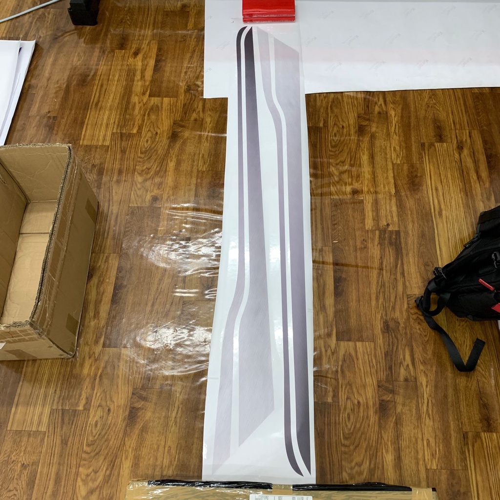 TOYOTA AVANZA Sticker 6 Car Body Side Lining [Ready Stock] Pelekat ...