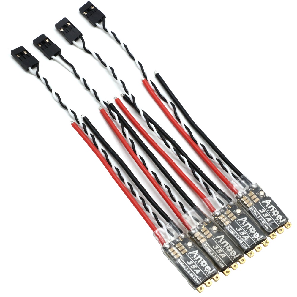 1 / 2 / 4PCS Rc 35A 45A BLHeli_S ESC Support 2-6S Power Supply DShot150 ...