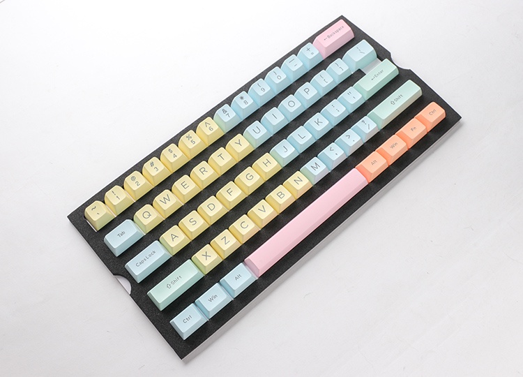 DUCKY Cotton Candy SA Profile ABS Double-shot Keycaps | Shopee Malaysia