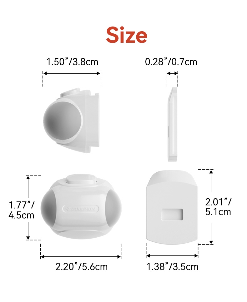 EUDEMON Child Protection Sliding Window Restrictor Lock ABS Stopper ...