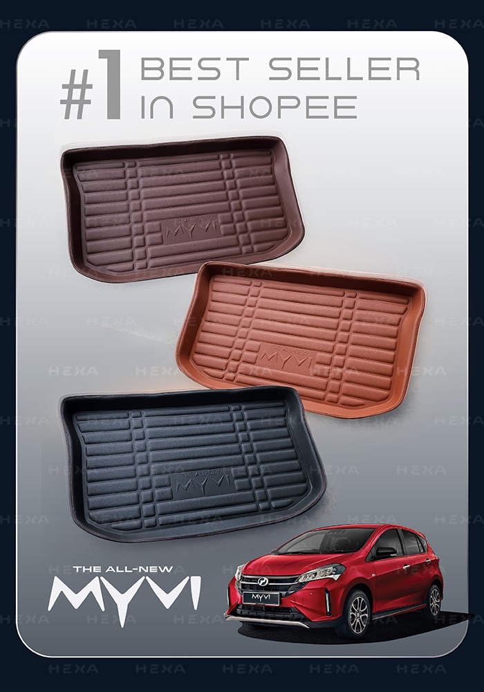 𝐏𝐞𝐫𝐨𝐝𝐮𝐚 𝐌𝐘𝐕𝐈 𝐆𝐄𝐍 𝟑 𝟐𝟎𝟏𝟖 - 𝟐𝟎𝟐𝟓 HEXA Car Boot Tray Accessories Accessori ...