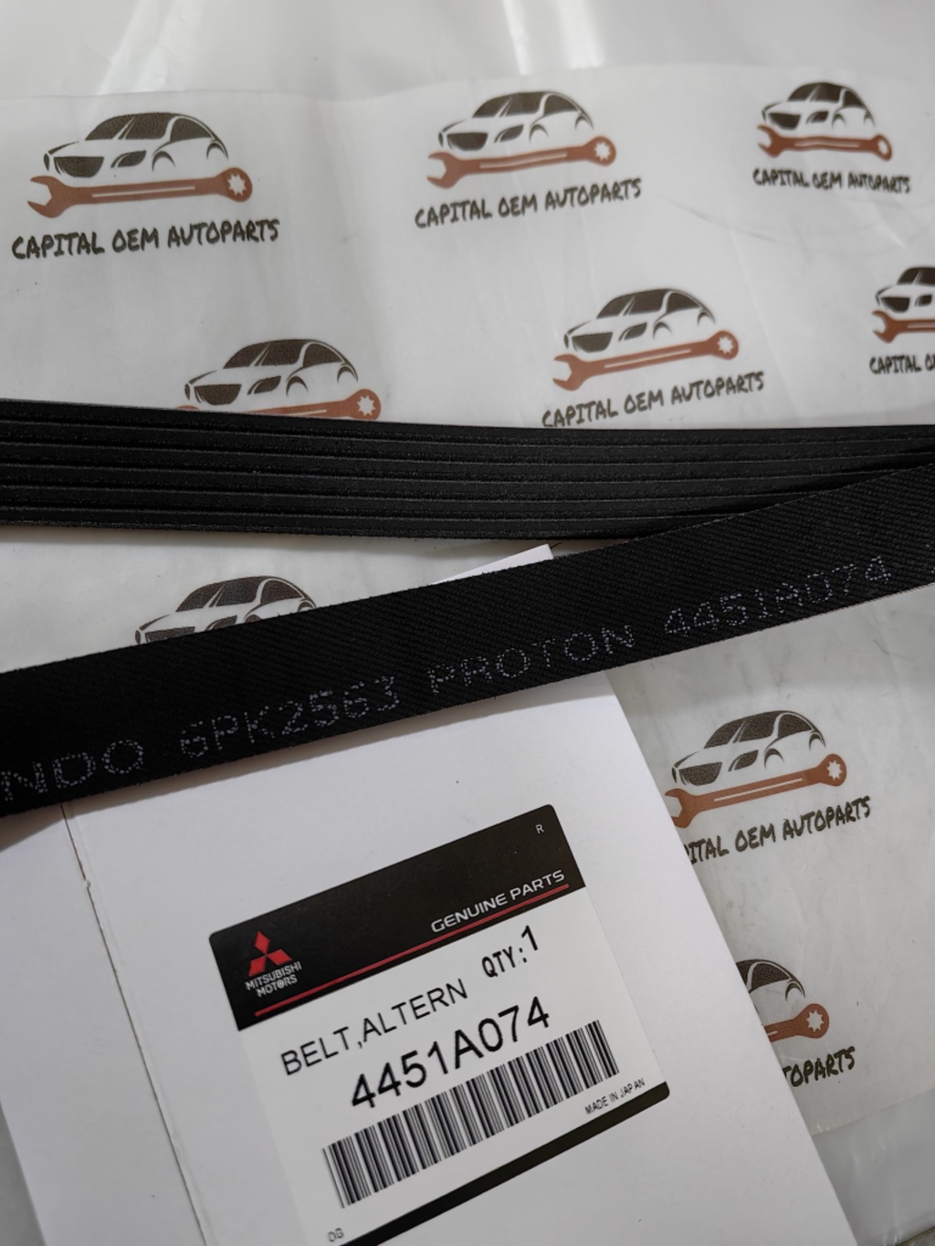 PROTON INSPIRA / MITSUBISHI LANCER CY4 ASX 4451A074 6PK2563 FAN BELT ...