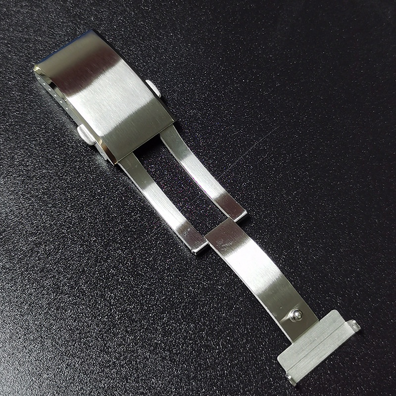 Solid Stainless Steel Watch Buckle 18mm 20mm 22mm Watch Band Folding ...