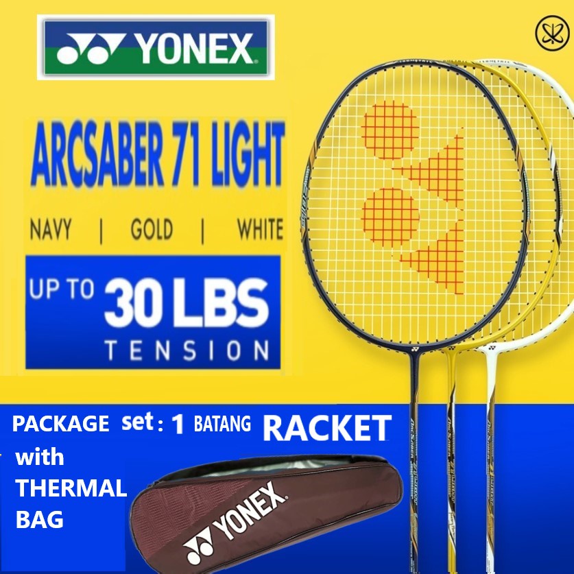 {SIAP TALI} Racket badminton YONEX Raket badminton racket set Racket ...