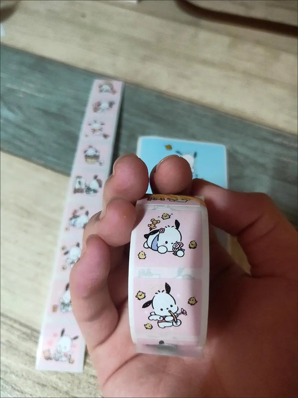 New Sanrio Pacha Dog Sticker Tape Cute Creative ins Decorative Sealing ...