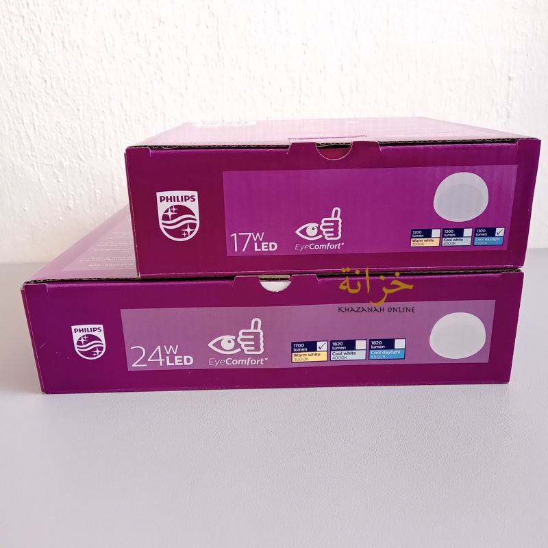 Philips LED Meson Surface Downlight 59472 59474 17W 24W ( 6500K Cool ...