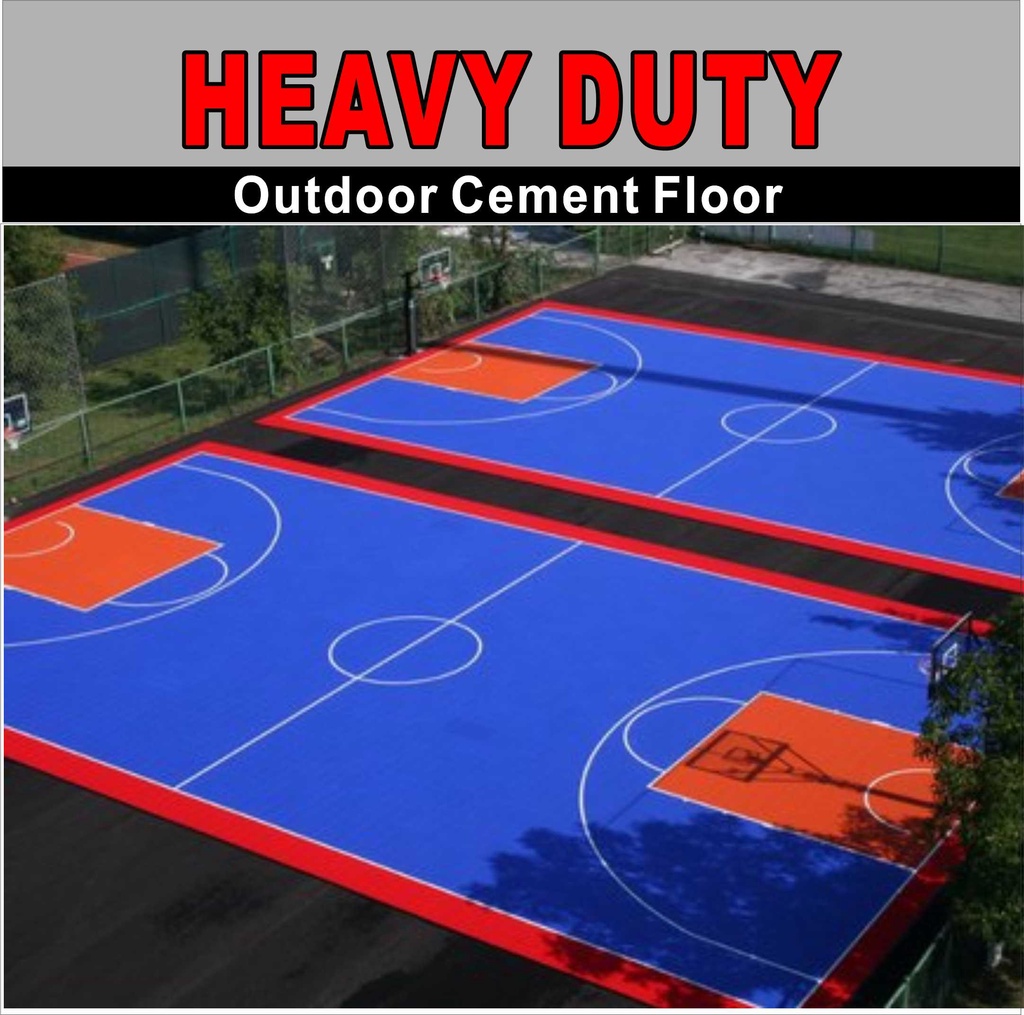 3065-R90B KC BLUE ( 5L ) HEAVY DUTY CEMENT FLOOR COATING / SPORT COURT ...