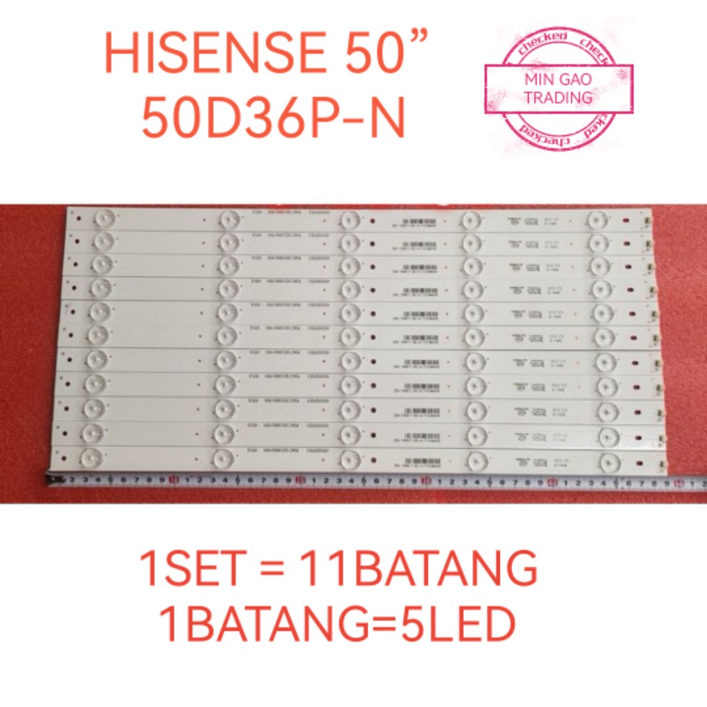 HISENSE 50D36P-N LED TV BACKLIGHT | Shopee Malaysia
