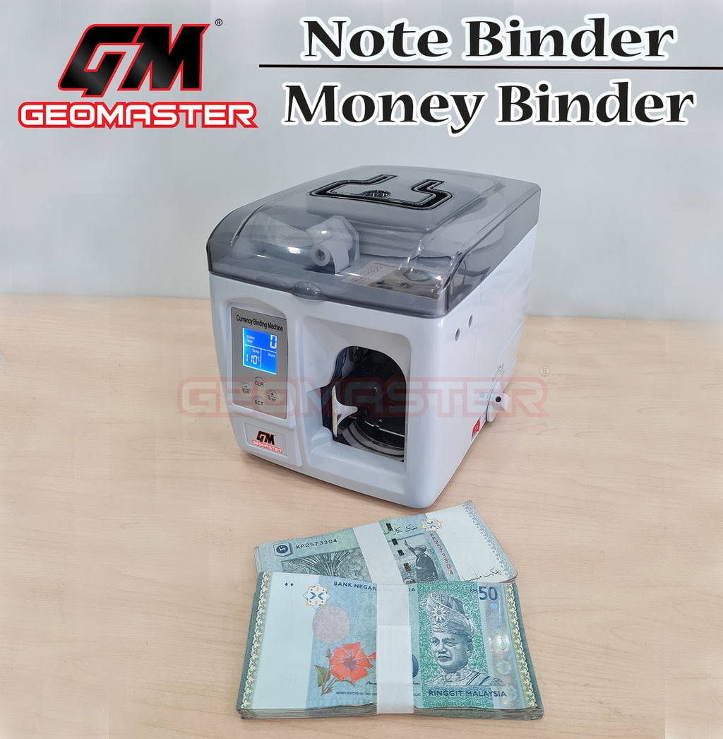 Geomaster Money Binder , Note Binder , Banknote Binder , Money Binding ...