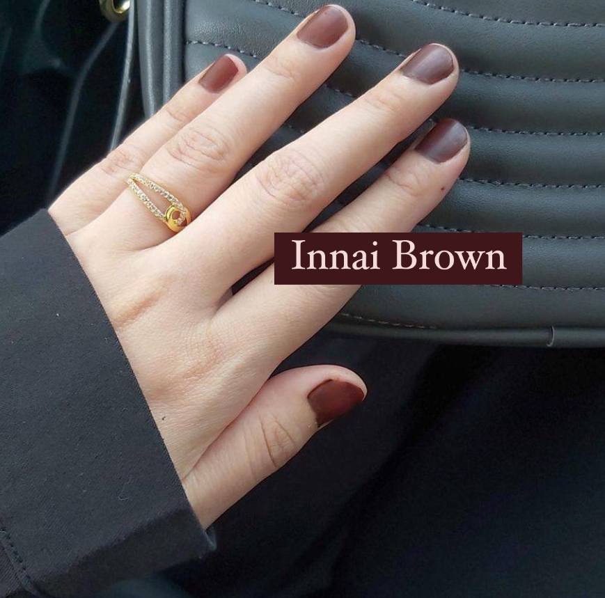 [FREE GIFT!] INNAI MERAH MAHAL RED DAN BROWN COKLAT NEELOFA NUNHA KIT ...