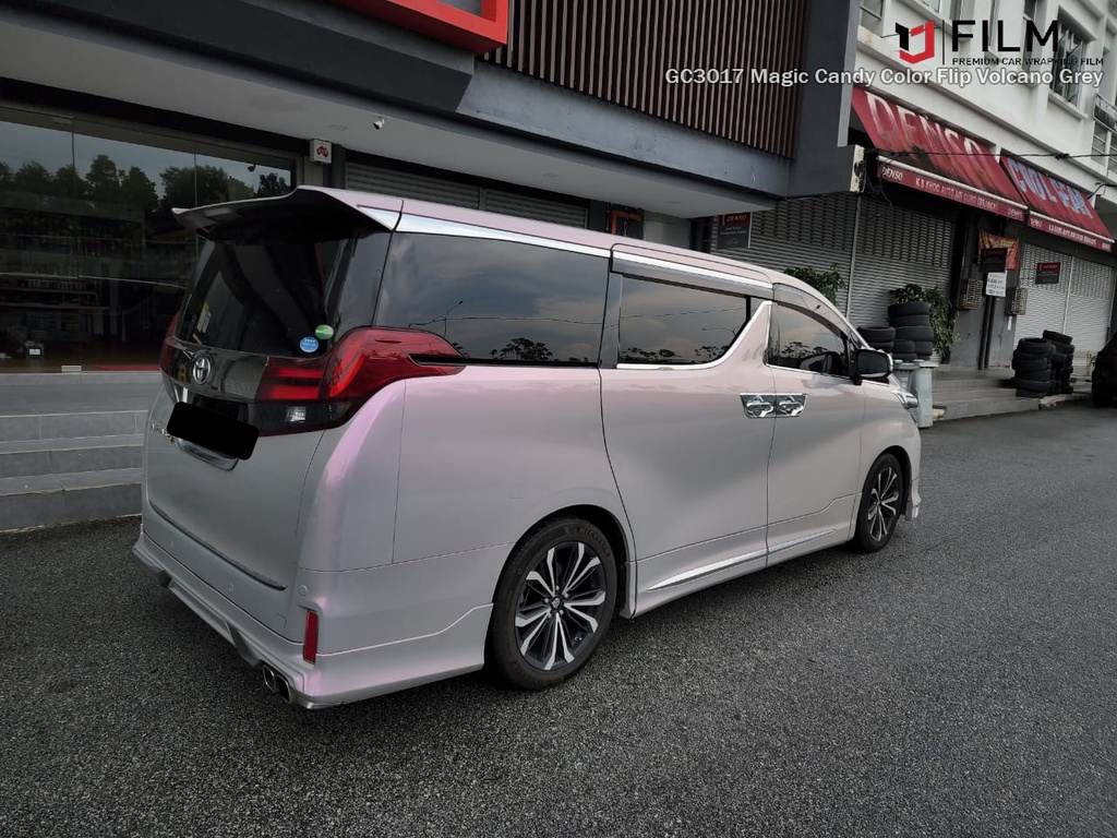 car wrap sticker full wrap magic candy colour flip volcano grey two ...