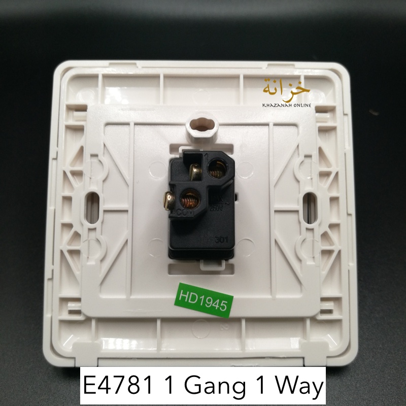 MK Ecore SR / Ecore Series Wide Rocker 1 Way 2 Way Wide Switch / Double ...