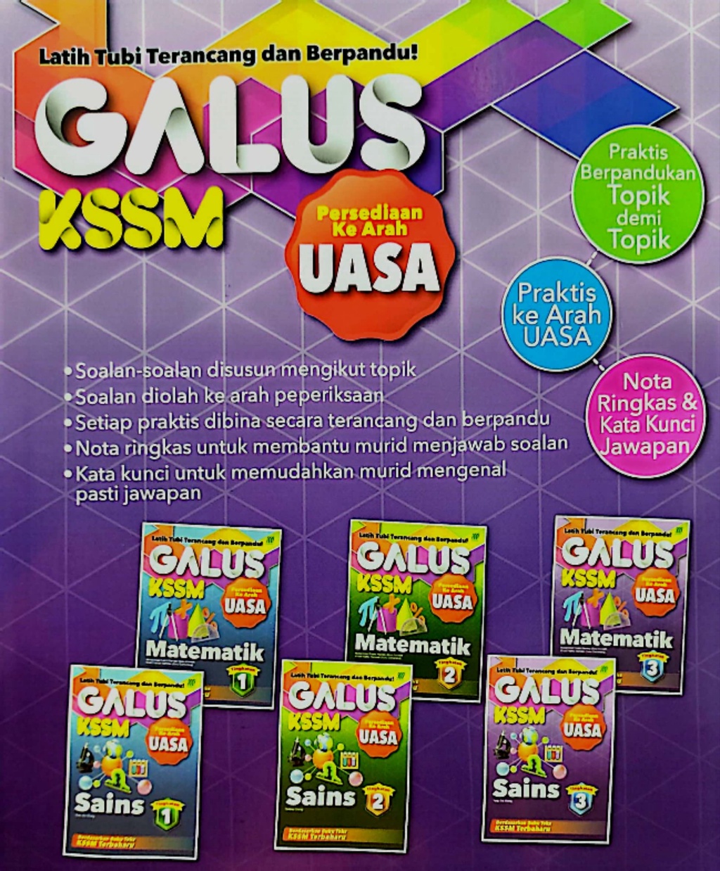 LATIH TUBI TERANCANG DAN BERPANDU! GALUS KSSM UASA 2025 - TINGKATAN 1 ...