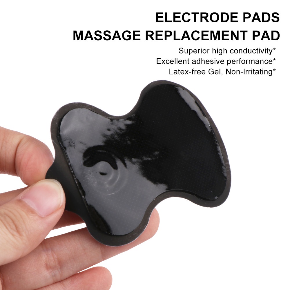 10pcs Tens Machine Electrode Pads Gel Massage Tools Physiotherapy ...