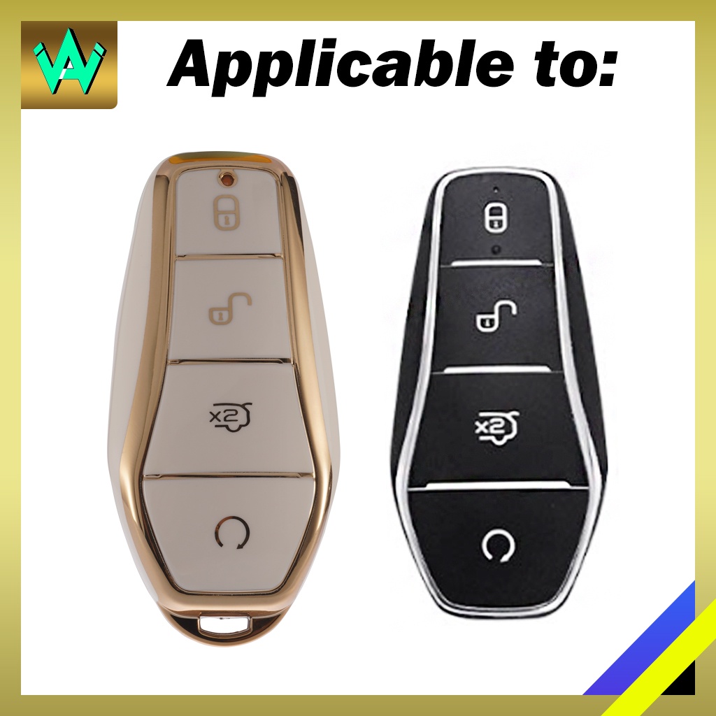 BYD ATTO 3 Key Cover Casing Case Sarung Kunci BYD Atto3 Smart Key ...