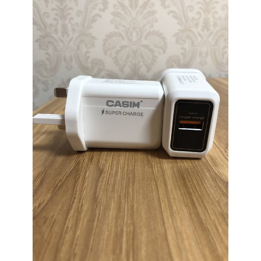 ORIGINAL CASIM S30 22.5W 5A Super Fast Charging Charger Adaptor with ...