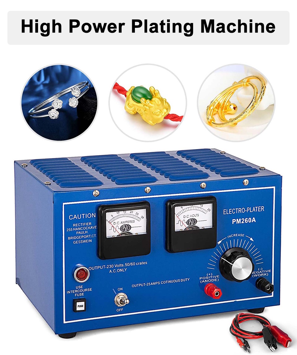 30A Jewelry Plating Rectifier Platinum Gold Silver Rhodium Plating ...