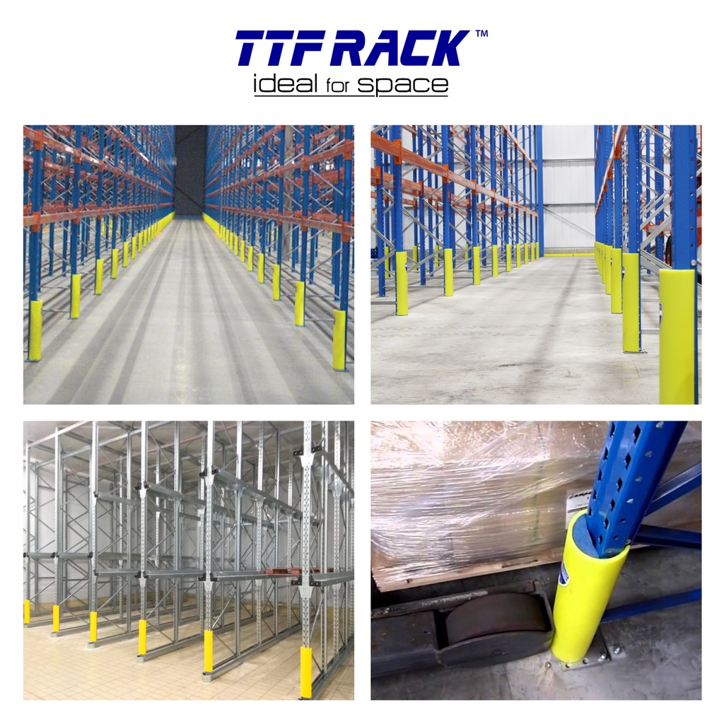 TTF Rack™️ Rack Armour Heavy Duty Rack Upright Post Protector Side ...