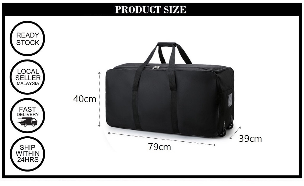 Trolley bag luggage bag travel bag packing bag duffle bag house moving ...