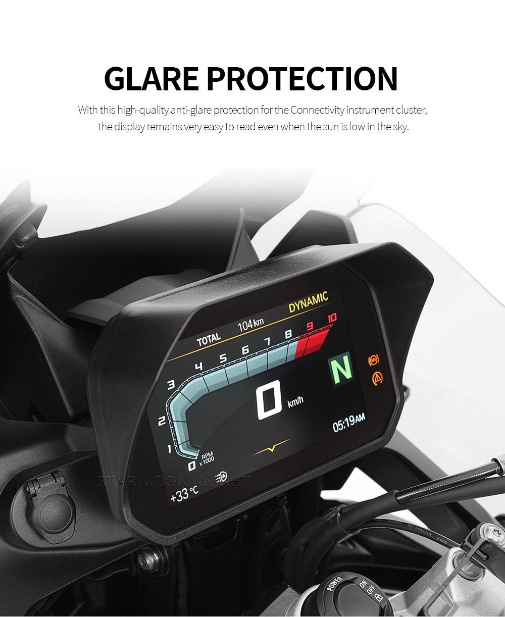 For BMW R1250GS R1200GS F 900 R XR C400X F750GS F850GS M1000RR R1250R ...